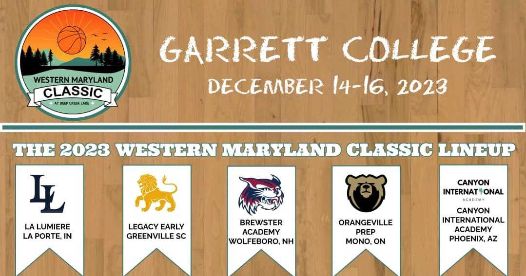 Two major HS basketball tournaments coming to Garrett College | Garrett ...