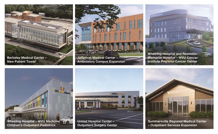 WVU Medicine announces more than $460M in new capital projects to ...
