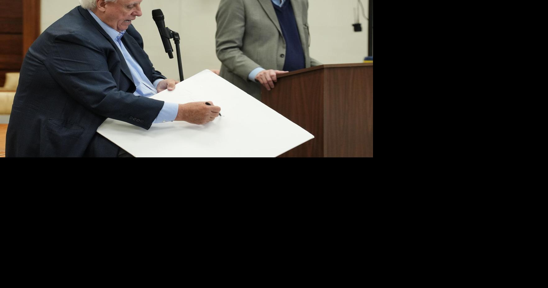 Justice white board | | wvnews.com