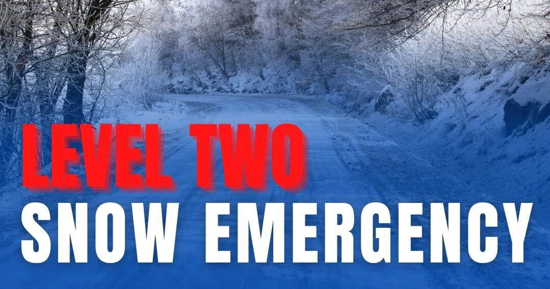 Gallia and Meigs counties (in Ohio) now at a Level 2 snow emergency ...