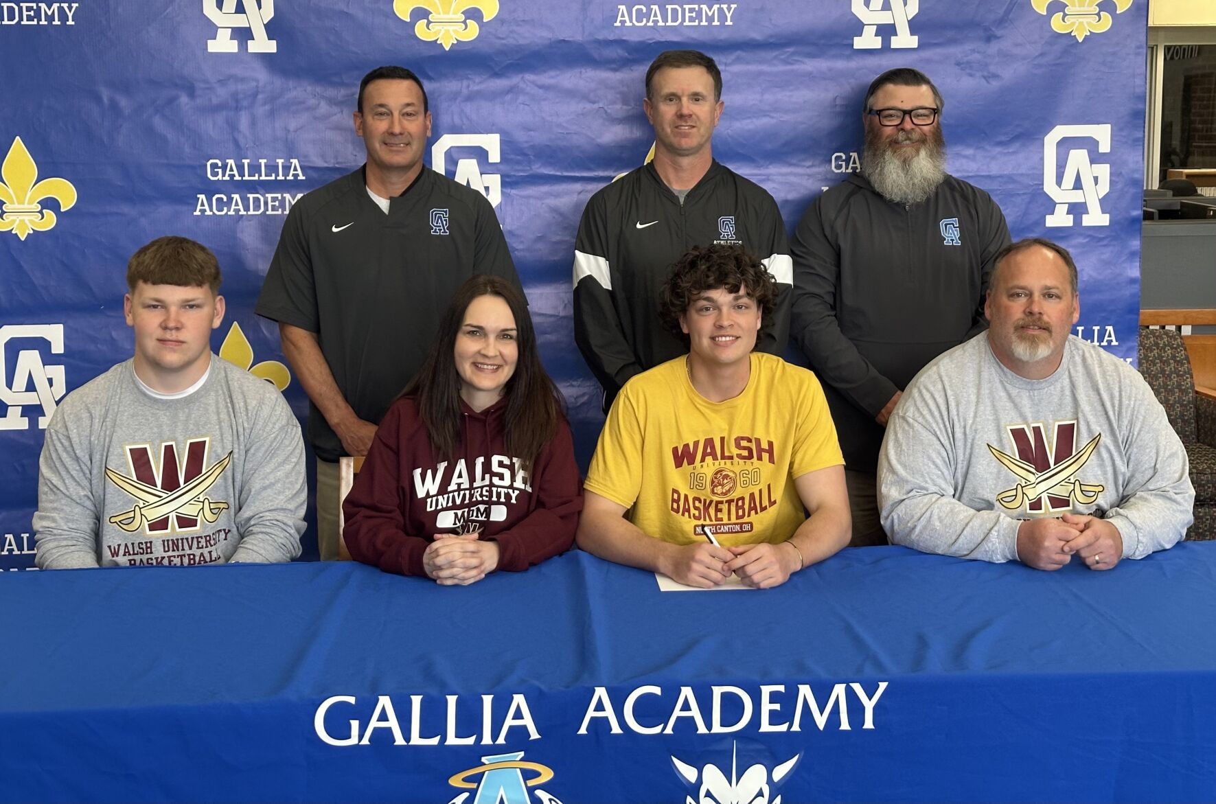 Gallia Academy's Cade Mock signs letter of intent for Walsh basketball ...