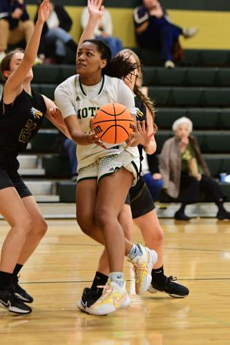 Selena Wilson works in the paint.JPG | | wvnews.com