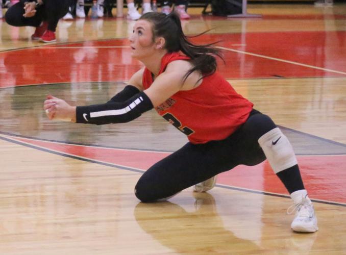 Lady Rebels battle back from two sets down to best rival River Valley ...