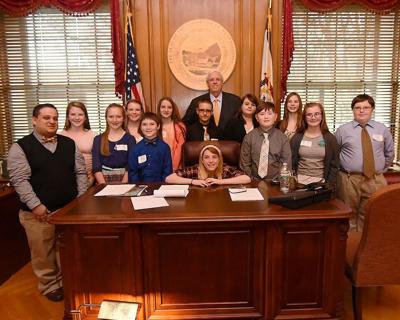 KMS students serve as pages, meet Governor | News for Mineral County ...