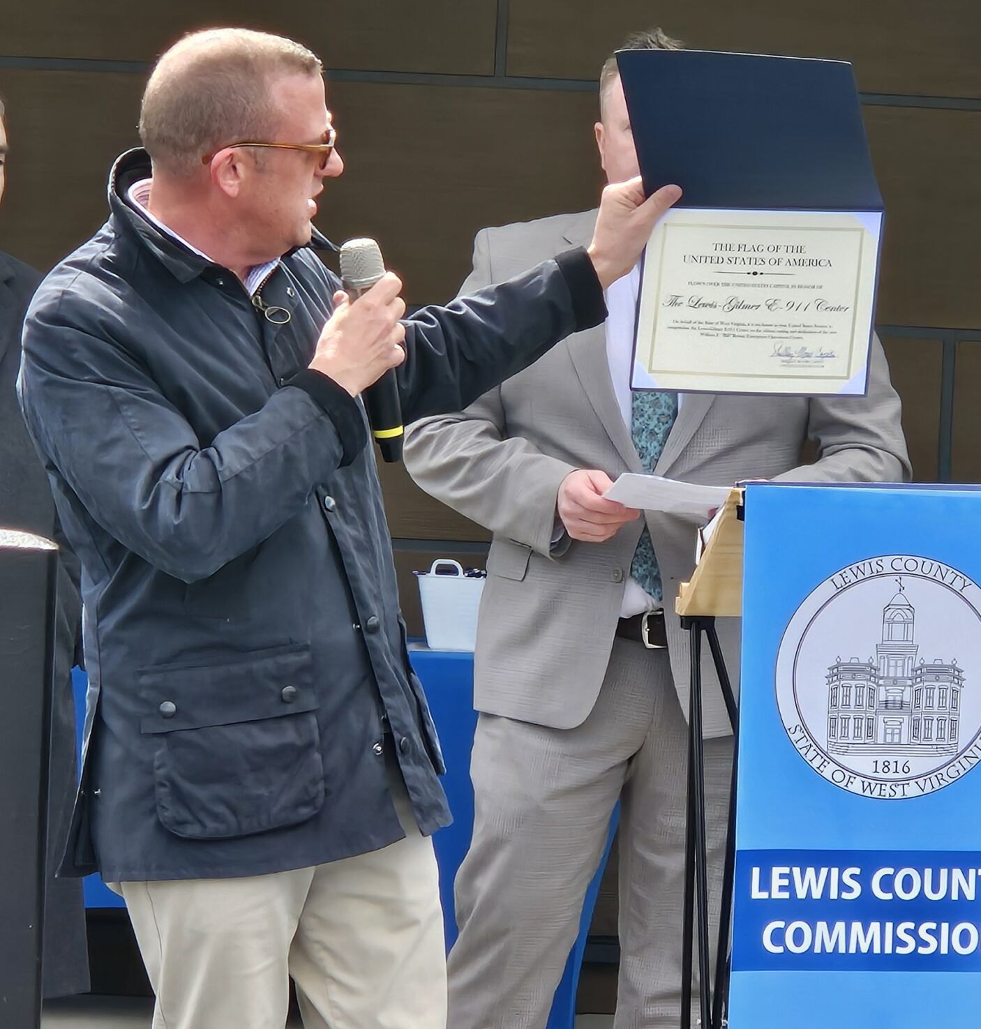Lewis County opens new E-911 Center in memory of Bill Rowan | WV News ...