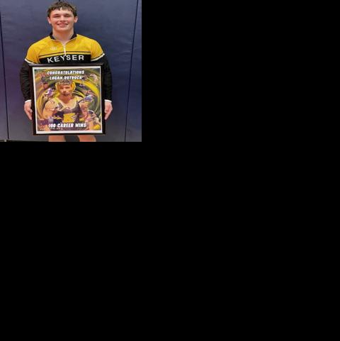 Keyser’s Logan Rotruck earns 100th career wrestling victory | Mineral ...