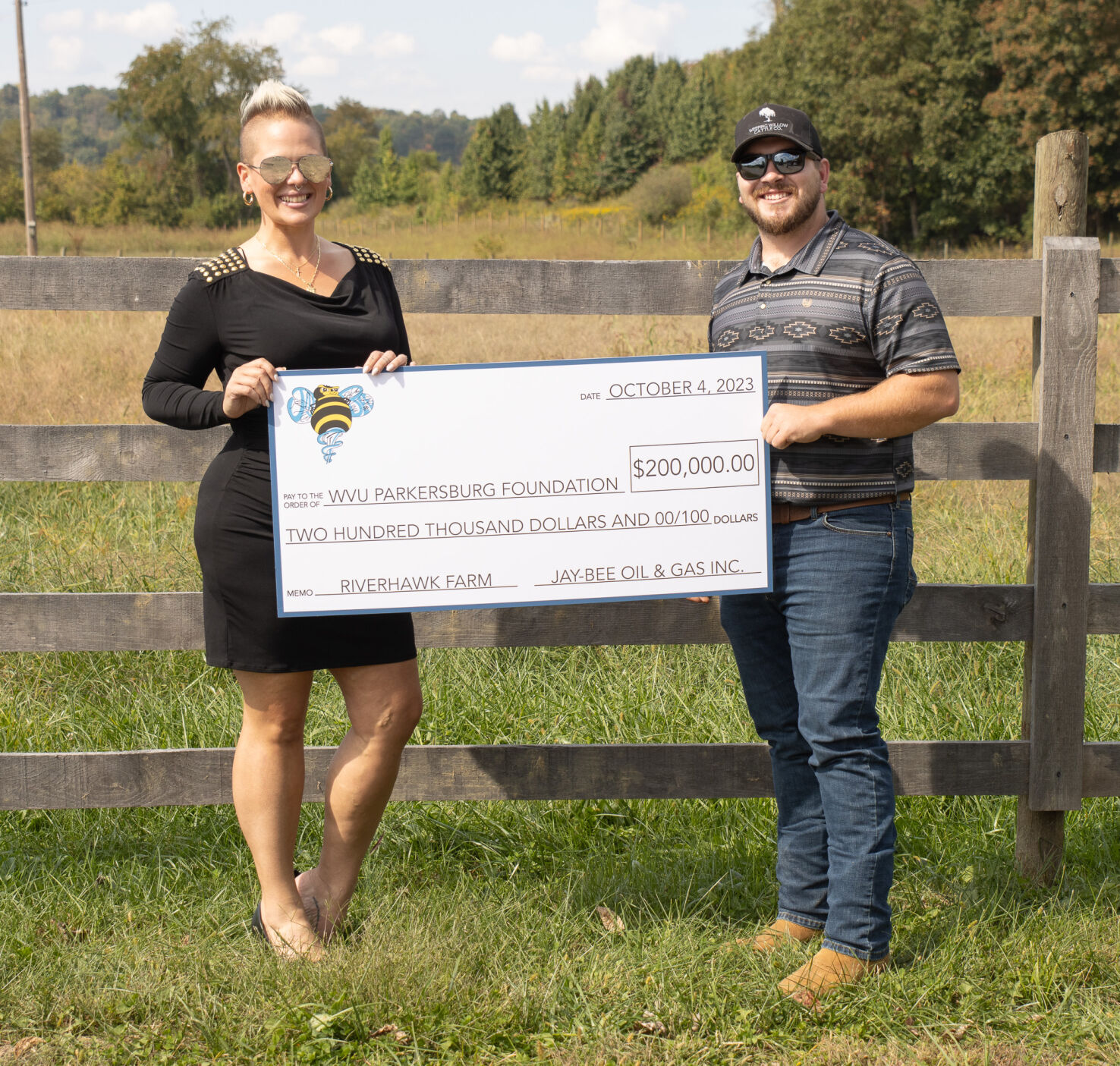 WVU at Parkersburg Foundation receives donation from Jay-Bee Oil ...