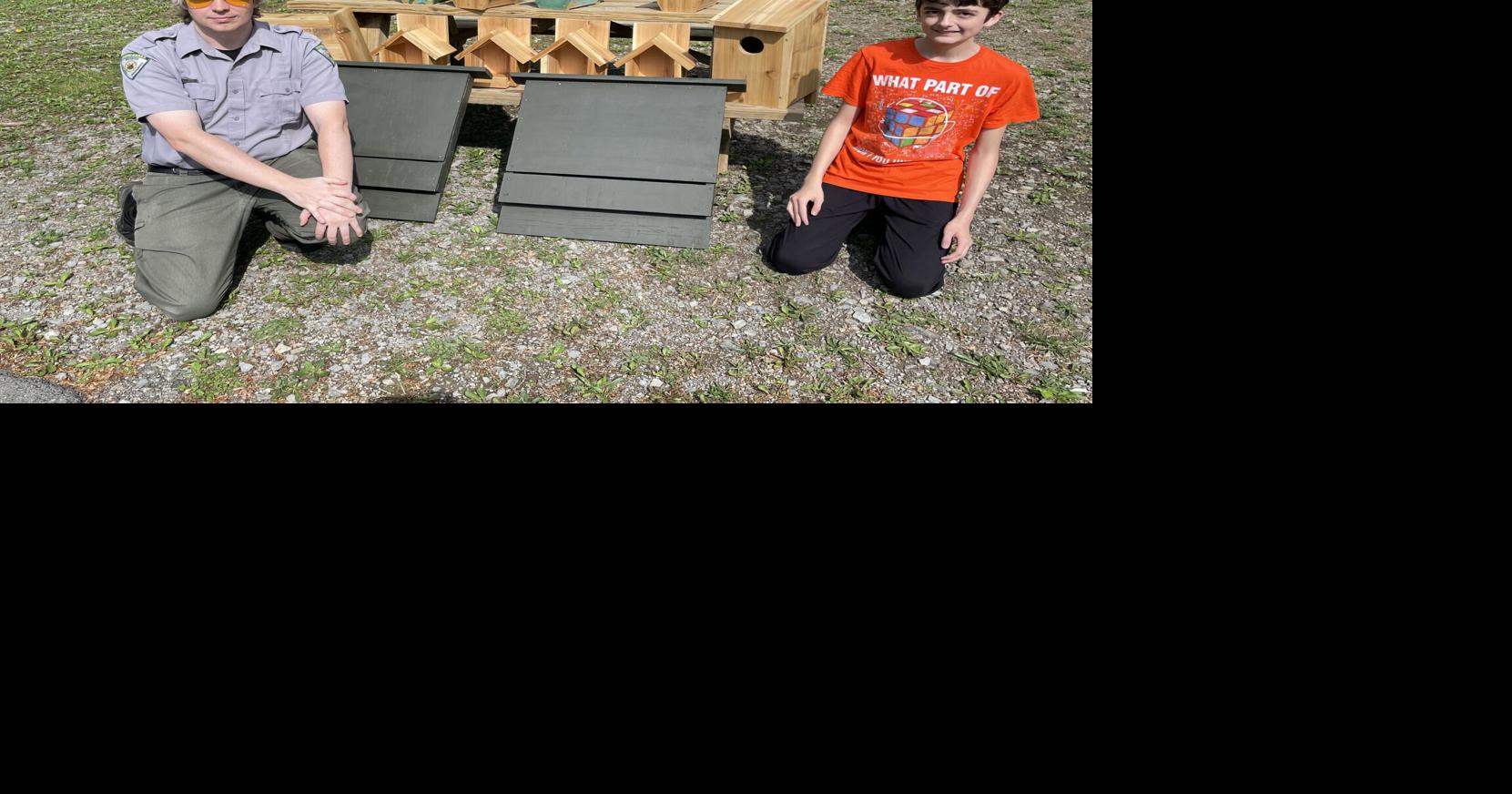 Taylor County, West Virginia 4-H member leads birdhouse and bat box ...