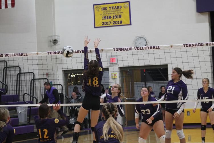 Southern volleyball dominates Miller in 3-0 sweep | Pomeroy and Meigs ...