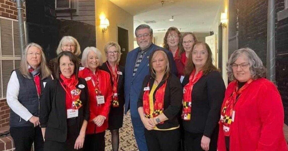 Republican Women host annual Red Scarf Day in Annapolis | Garrett News ...