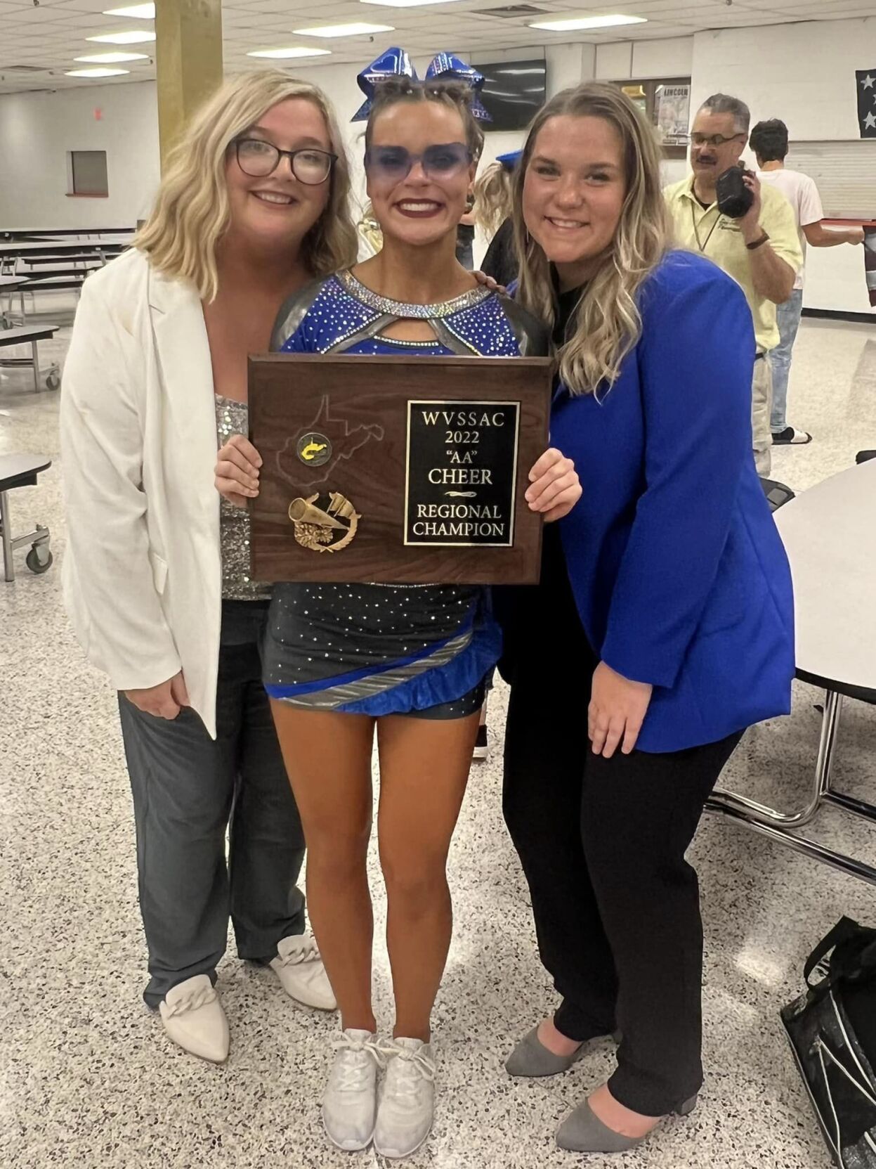 Richards named All Big 10 Cheer; Nichols Coach of Year | Weston Sports ...