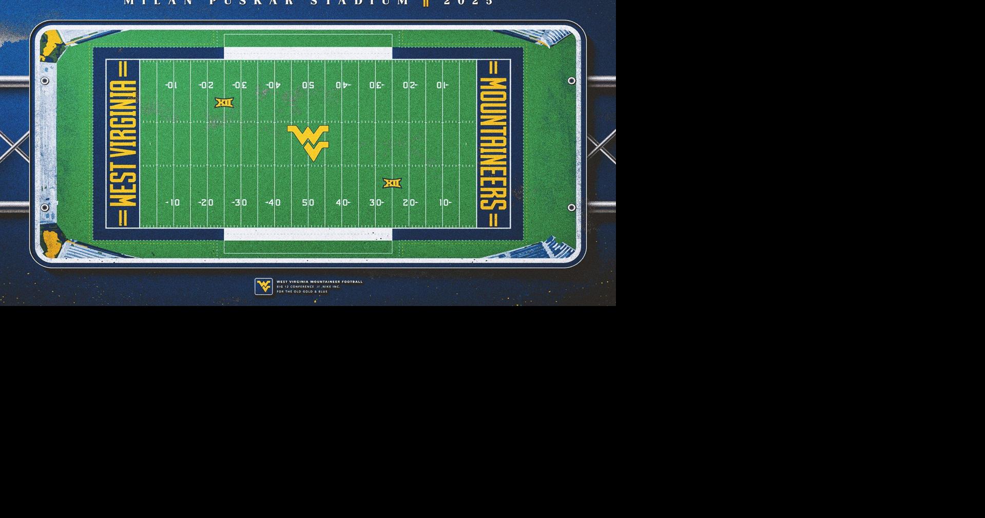 Milan Puskar Stadium Unveils Bold New Field Design for 2025 Season | WV ...