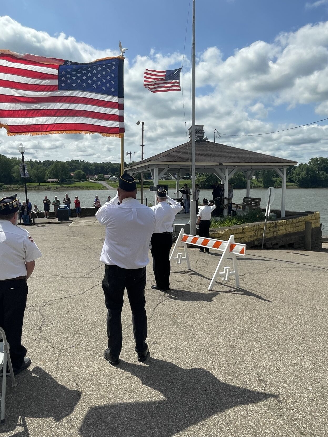 Memorial Day services held on the river in Pomeroy, Ohio | Gallipolis ...