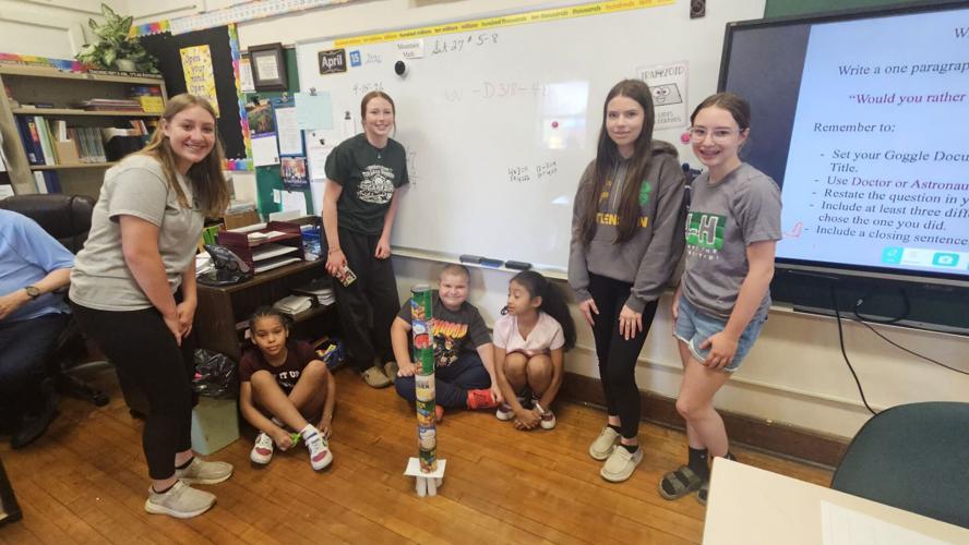 4-H Teen Leaders share STEM lesson with Elk Garden Primary Students ...
