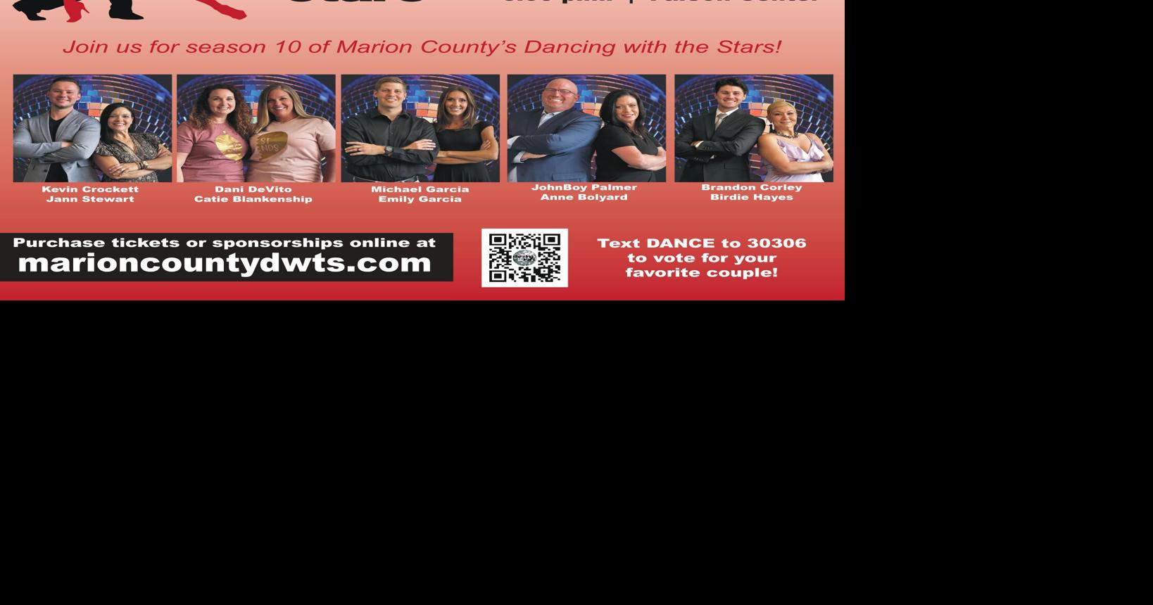 Pairs announced for 10th annual Marion Co., West Virginia, Dancing with ...