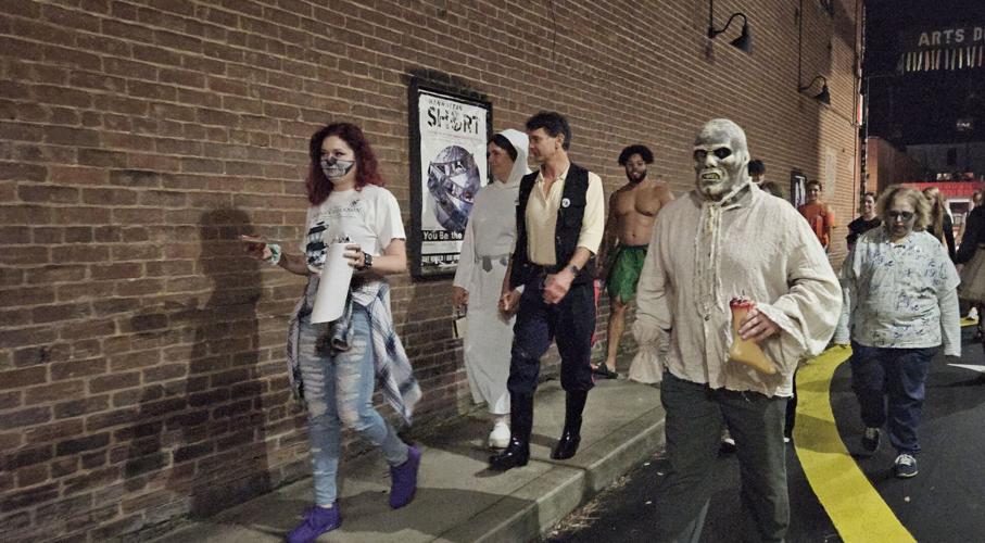 Zombie walk and crawl held at arts center in Buckhannon, West Virginia ...