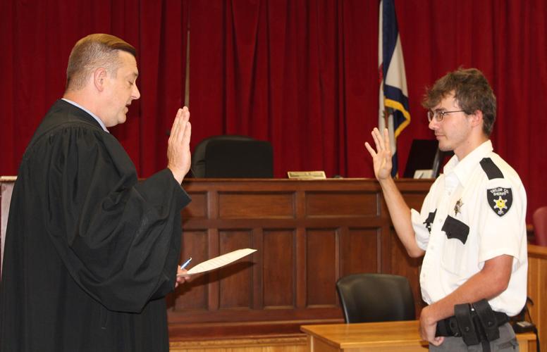 Logan Burke sworn in as deputy with Taylor County (West Virginia ...