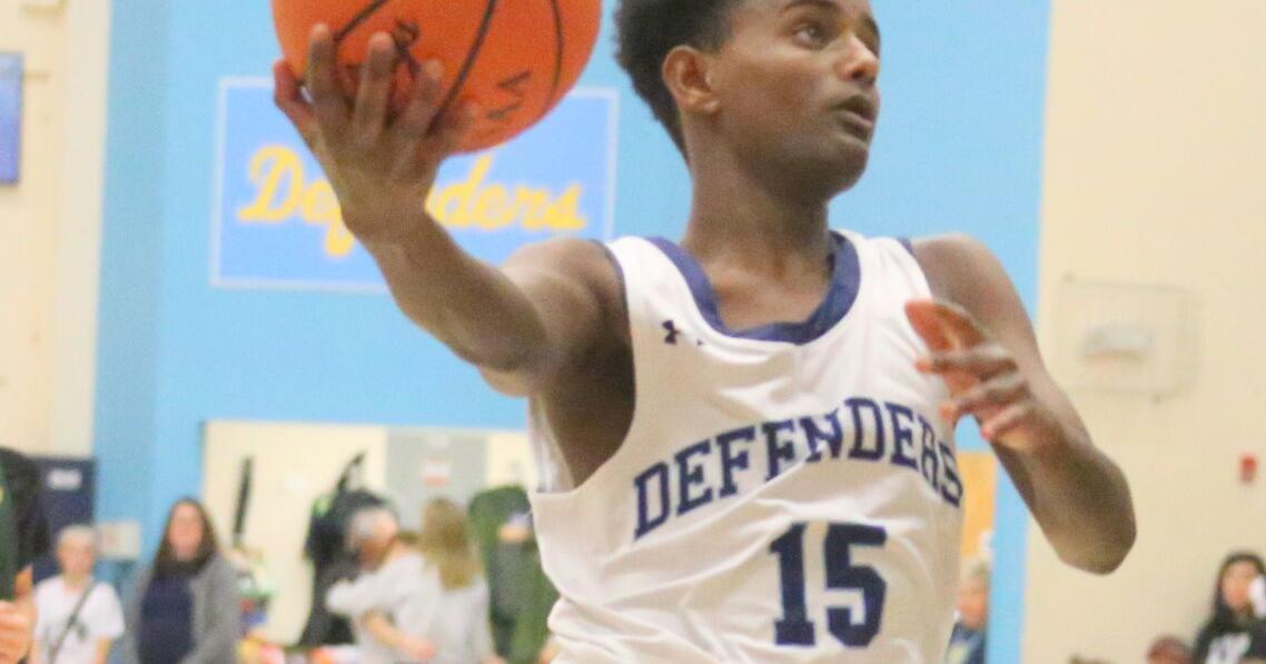 Three's galore as Defenders down Elk Valley Christian, 66-46 ...