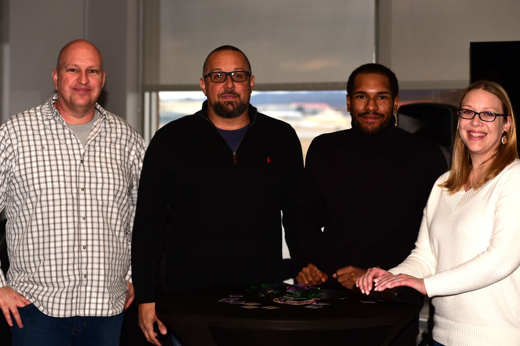 LR Mike Hardy Wes Marshall Rashawn Miller and Ashley Hardy.JPG ...