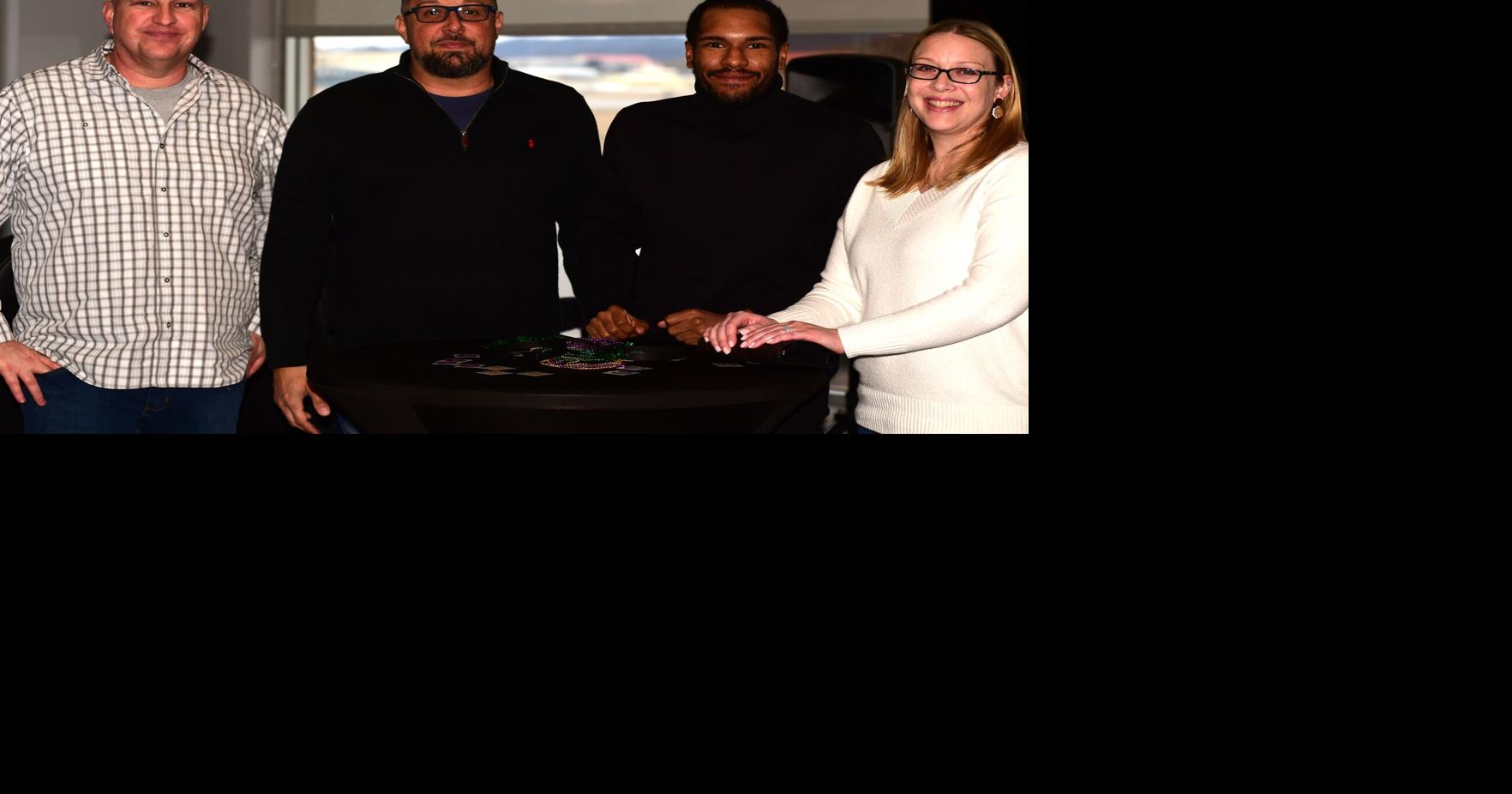 LR Mike Hardy Wes Marshall Rashawn Miller and Ashley Hardy.JPG ...