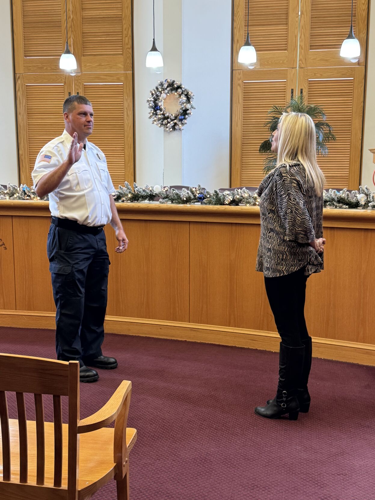 Clarksburg (West Virginia) promotes two fire department officers ...