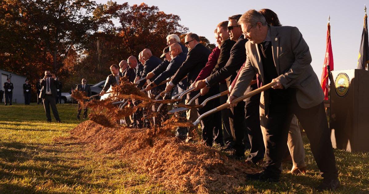 West Virginia breaks ground on veterans nursing facility; honors memory ...