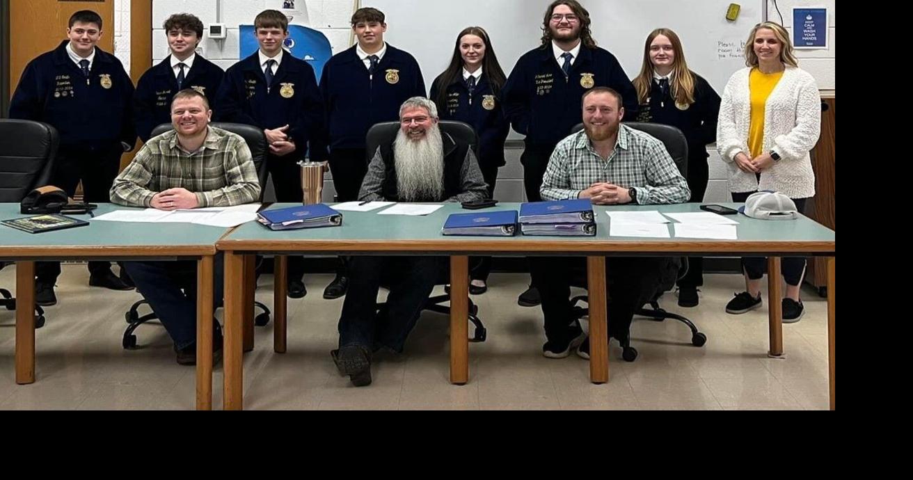 Southern Local FFA hosts Meigs County Commissioners | Gallipolis ...