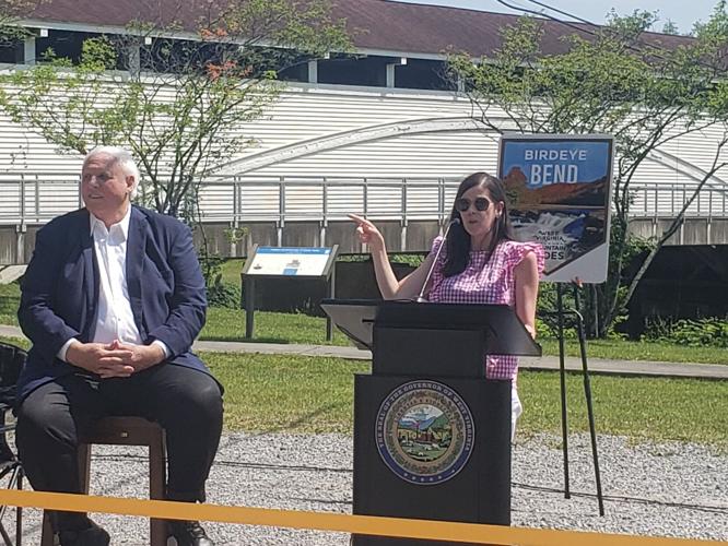 West Virginia Governor Jim Justice dedicates Birdeye Bend in Philippi ...