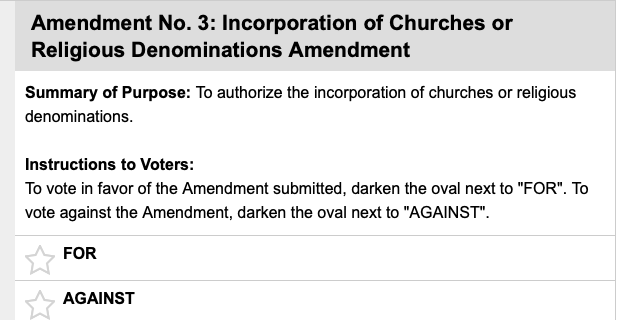 Amendment 3 would cleanup longstanding conflict in West Virginia code ...