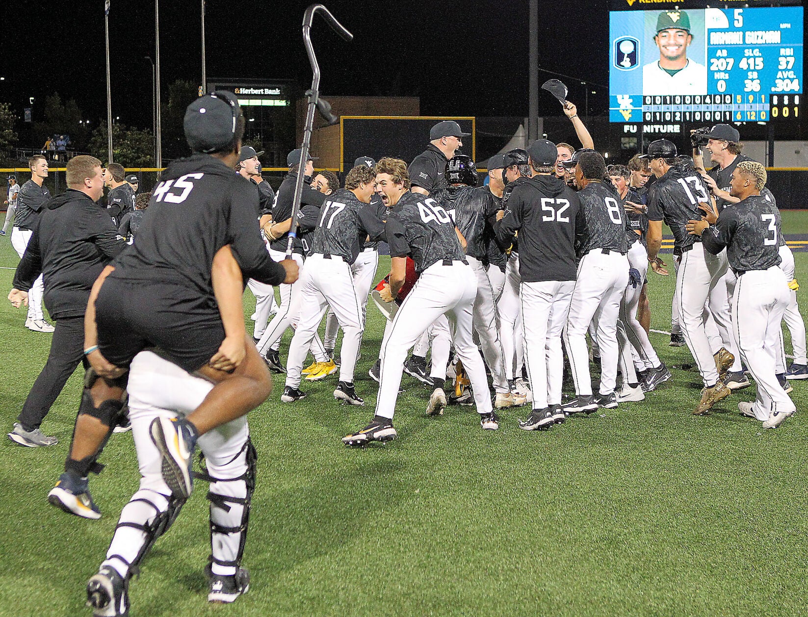 WVU Baseball Team Perez Front | West Virginia University Sports ...