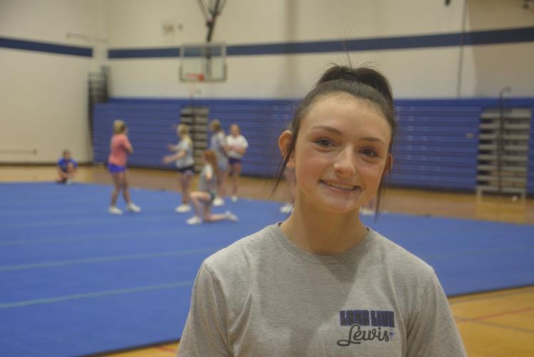 Lewis County (West Virginia) High School cheerleaders motivated to win ...