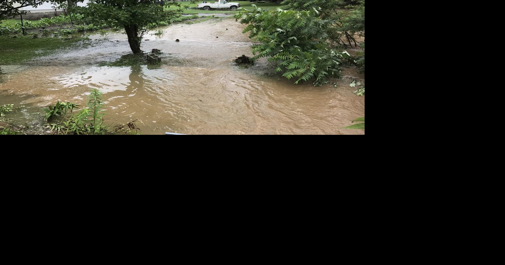 High Water Ahead! Friday's flash flooding strikes Preston's country ...