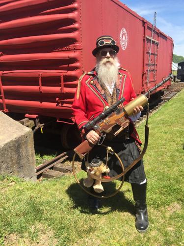 Steampunk makes it debut in Gallipolis at Railroad Freight Station ...