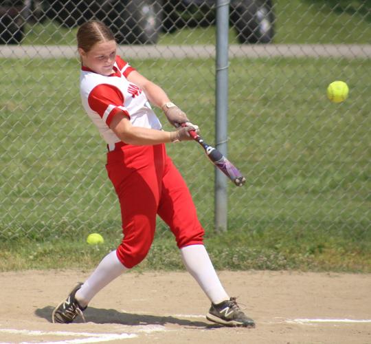 Amber Wolfe represents Wahama at North-South softball games | Point ...