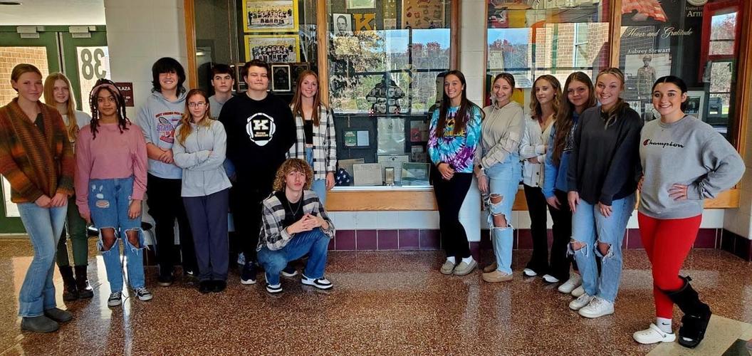 Veteran's service remembered in new KHS display | Mineral County WV ...