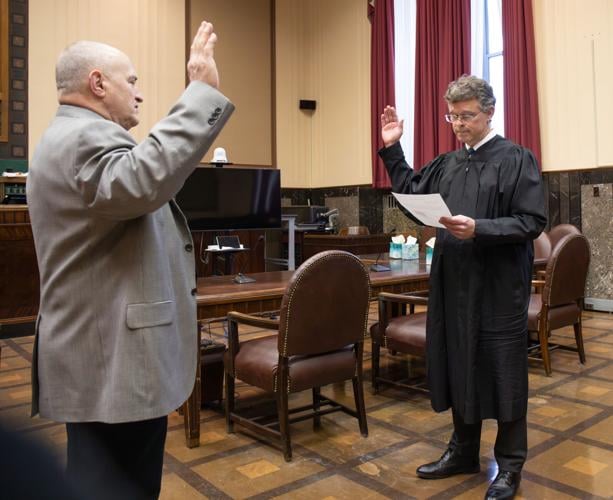 Chief Judge McCarthy swears in Harrison County magistrates & assistants ...