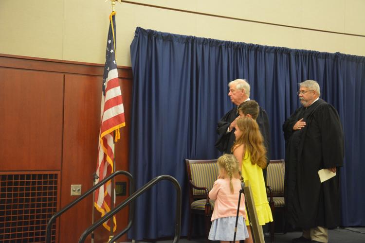 WVU hosts investiture ceremony for District Judge Thomas S. Kleeh ...