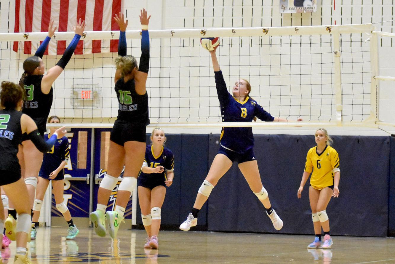 East Fairmont's Kyah Stump excels on volleyball court and in classroom ...
