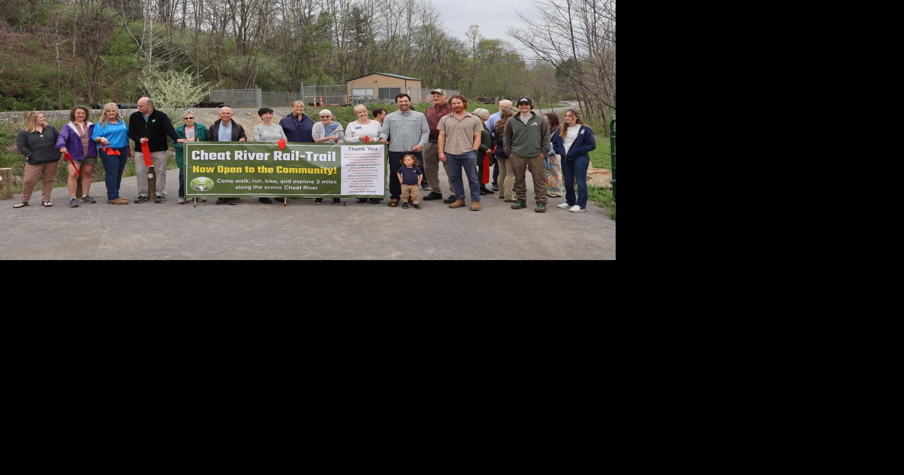 Cheat River Rail-Trail officially opens with ribbon-cutting ceremony ...
