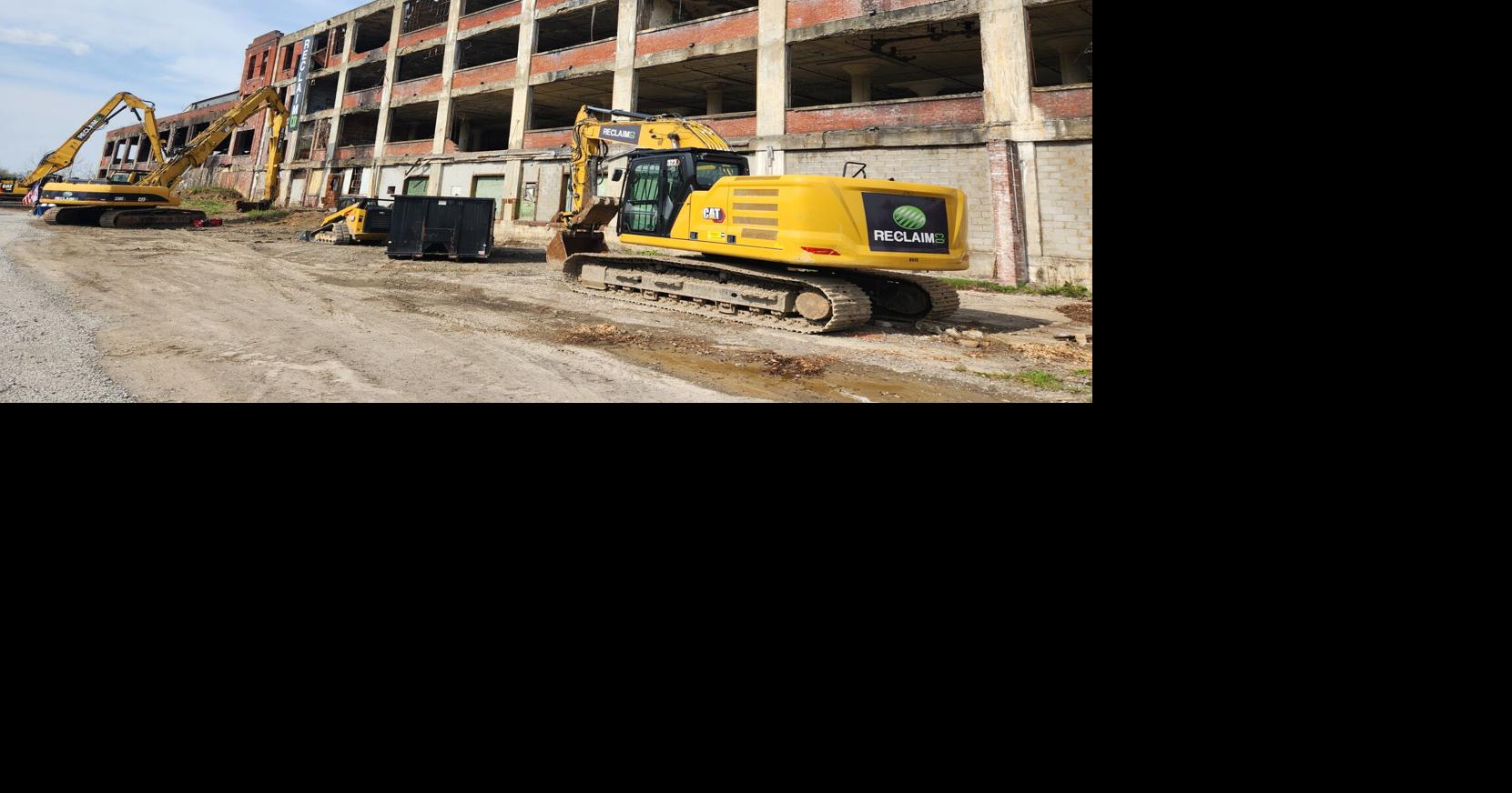 City of Fairmont, West Virginia, begins demolition of old box factory ...