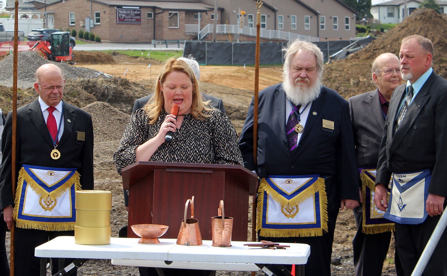 Cornerstone laid for new Anna Jarvis Elementary in Grafton, West ...