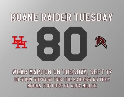 'Roane Raider Tuesday' encourages maroon wear in honor of fallen WV ...