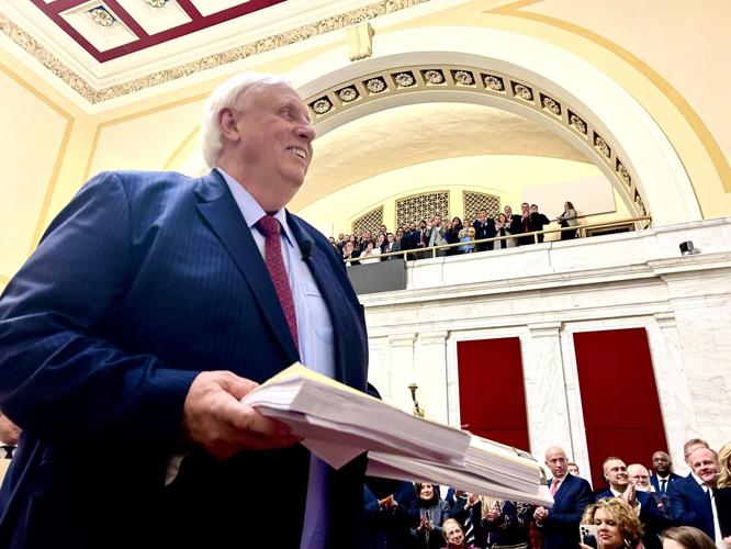 West Virginia Gov. Justice gives final State of the State, files for U ...