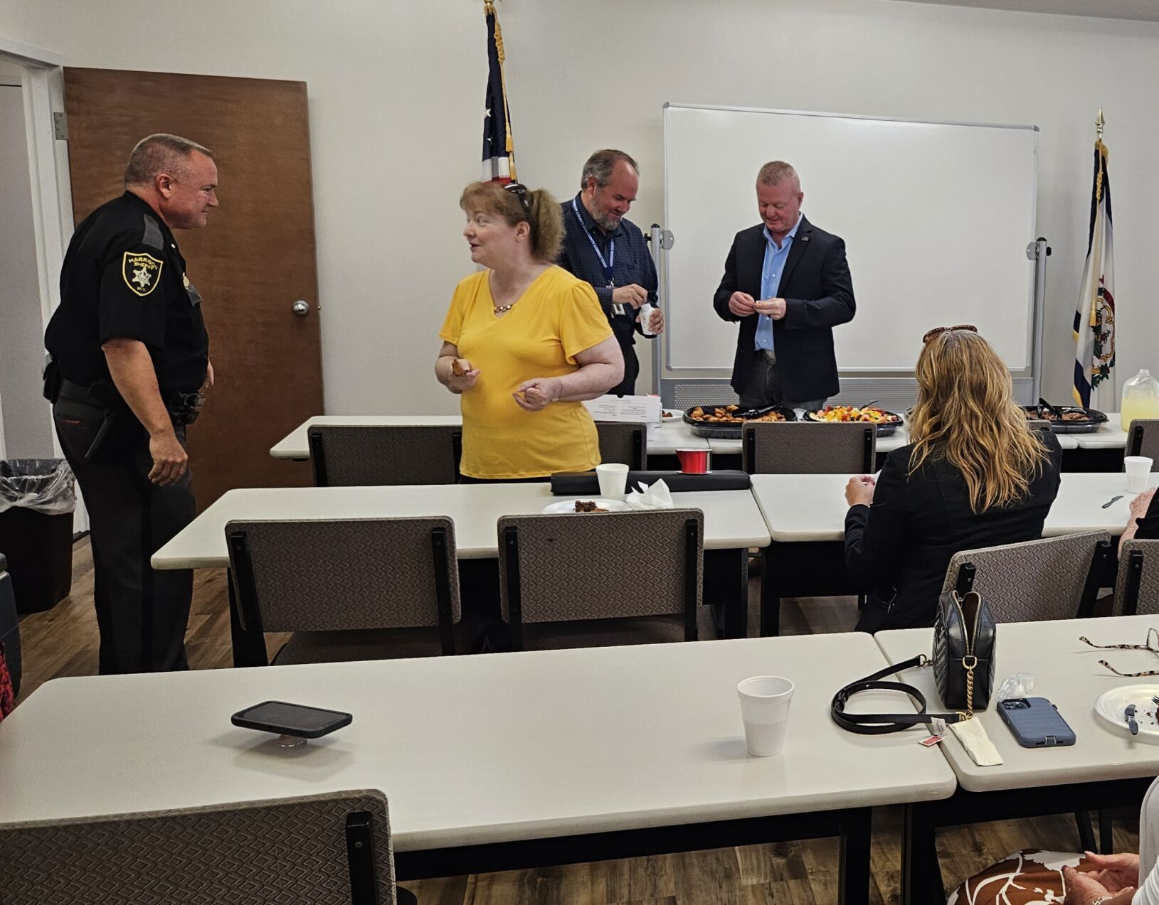 Harrison Sheriff's Office Law Enforcement Division headquarters in Clarksburg, West Virginia ...