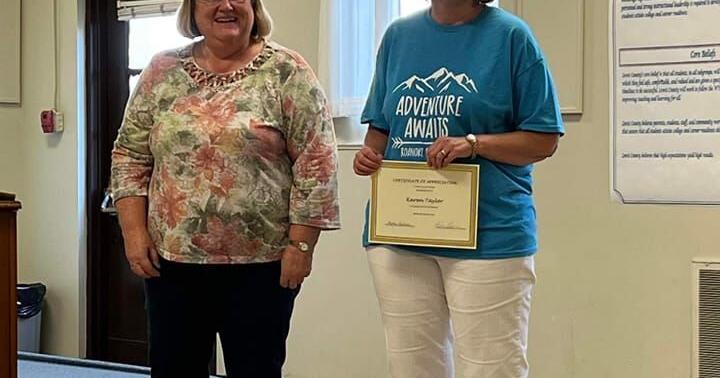 Several staff recognized at Lewis BOE meeting | Weston News | wvnews.com