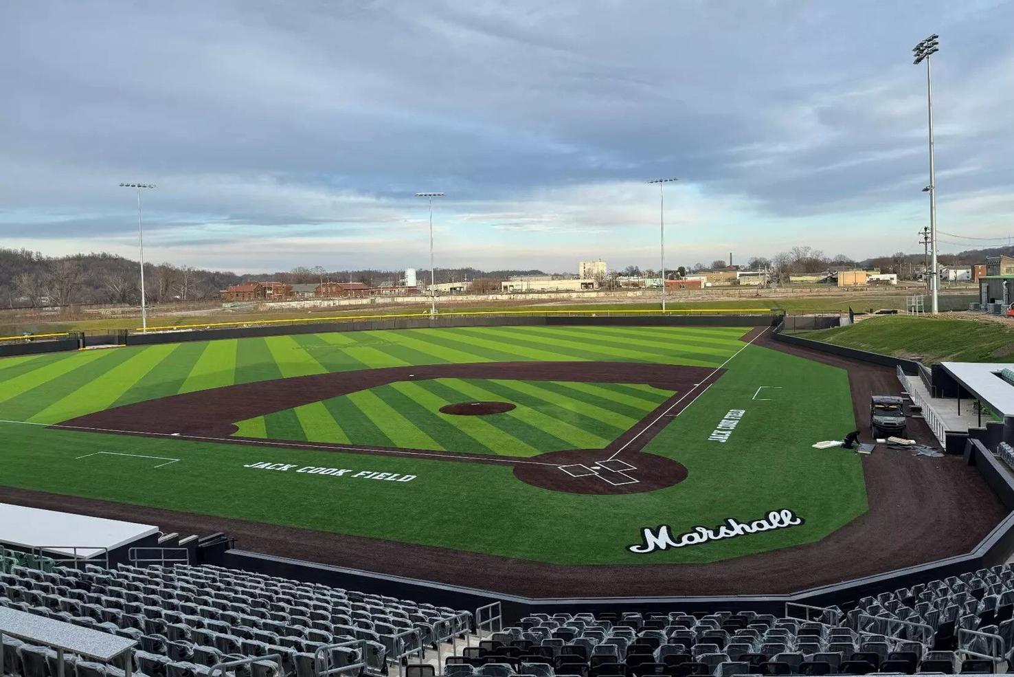 Marshall Baseball Debuts New Stadium Against Manhattan | WV News ...