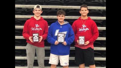 Three RLBMS Wrestlers Top 8 at WSAZ | Weston Sports | wvnews.com