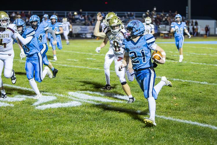 Frankfort dominant as Tyler scores four times in 49-7 rout of ...
