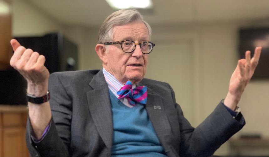 WVU president Dr. E. Gordon Gee discusses current issues ahead of ...