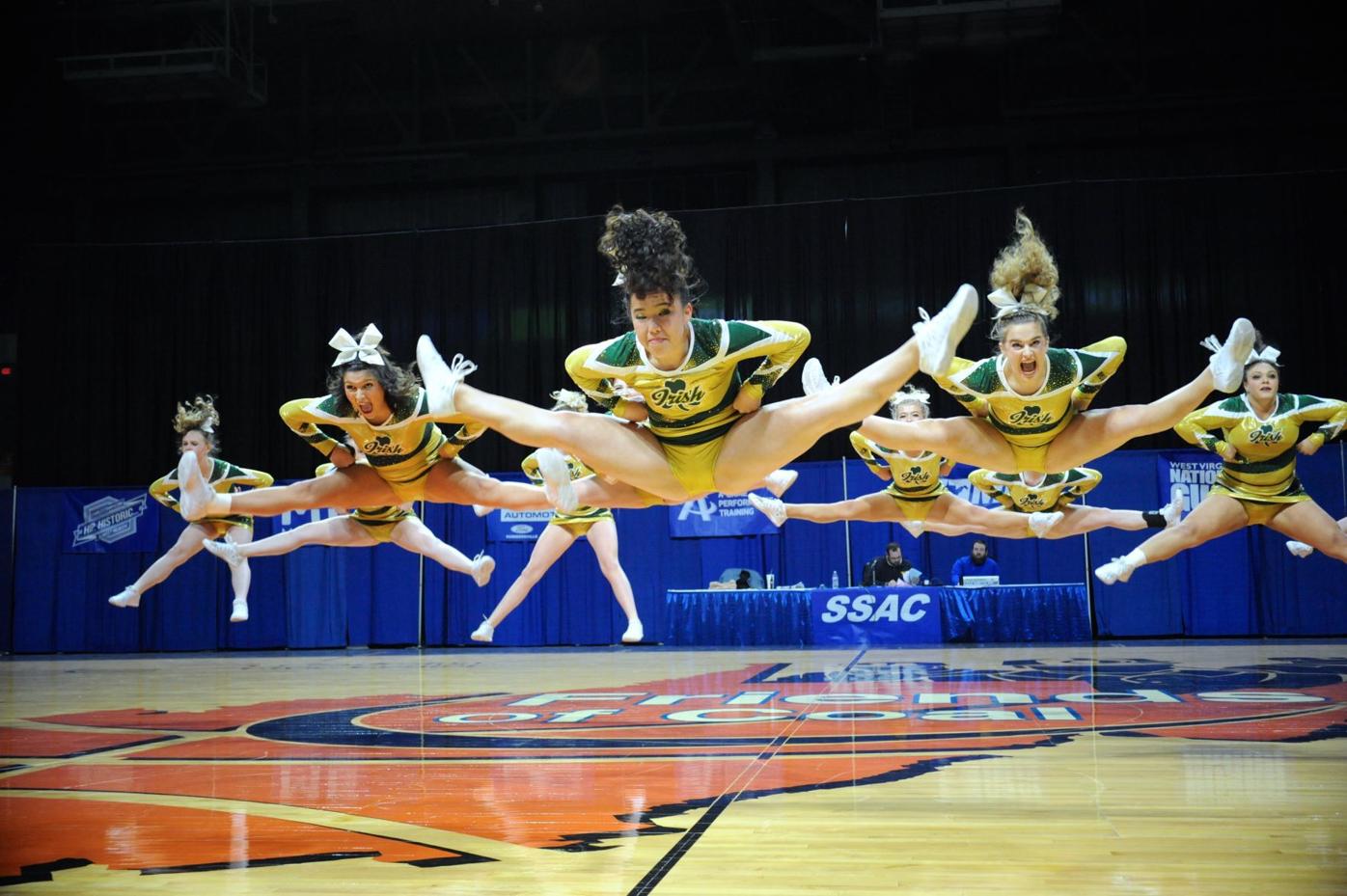 Notre Dame finishes sixth in Class A state cheer competition | | wvnews.com